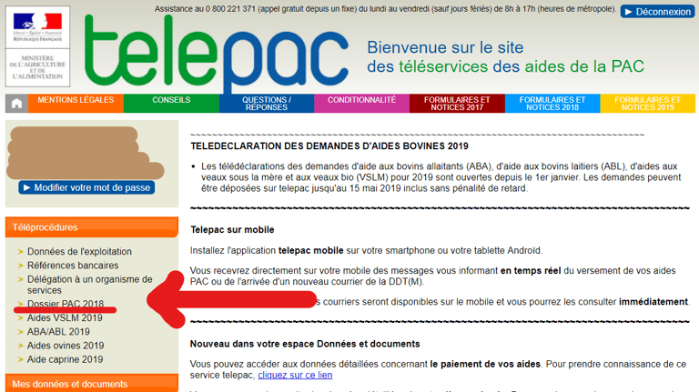 Comment télécharger mes parcelles depuis Télépac
